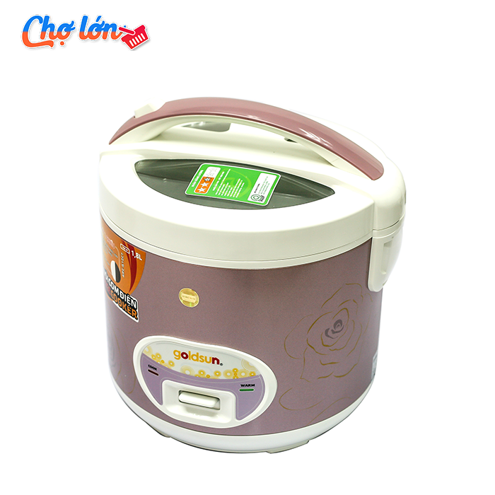 Nồi Cơm Điện Goldsun 1,8 Lít ARC-G18CT | Chợ Lớn JSC